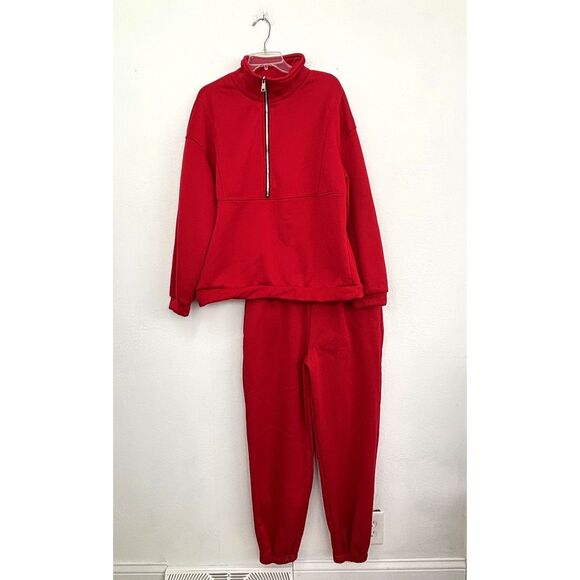 Unbranded | Pants & Jumpsuits | Unbranded Womens 2 Piece Pink Tracksuit ...